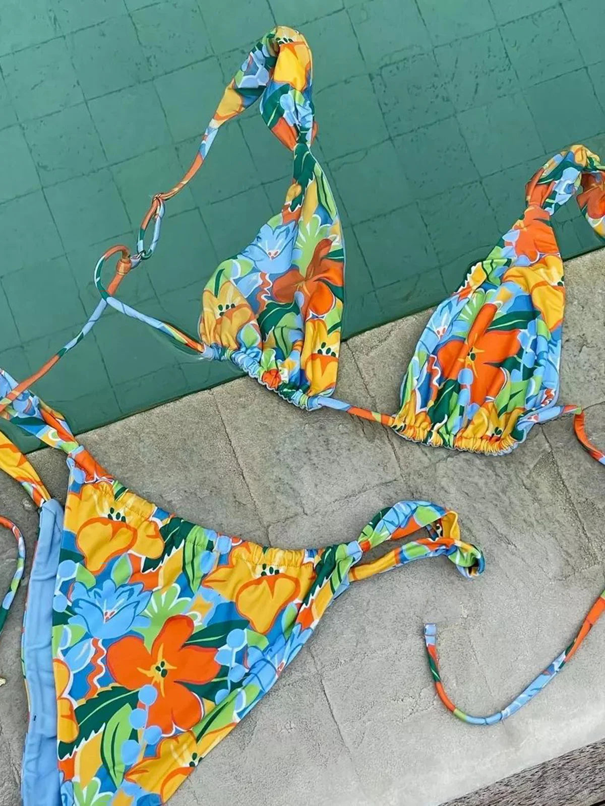 Paraíso Tropical Push Up Bikini Sexy